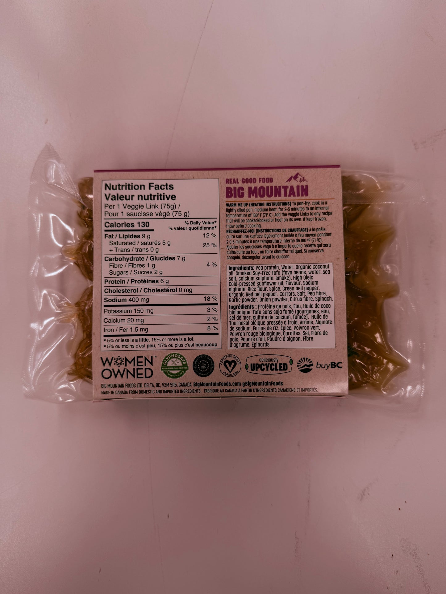 Fiesta Veggie Links By Big Mountain (4/pkg) – The Bread Essentials