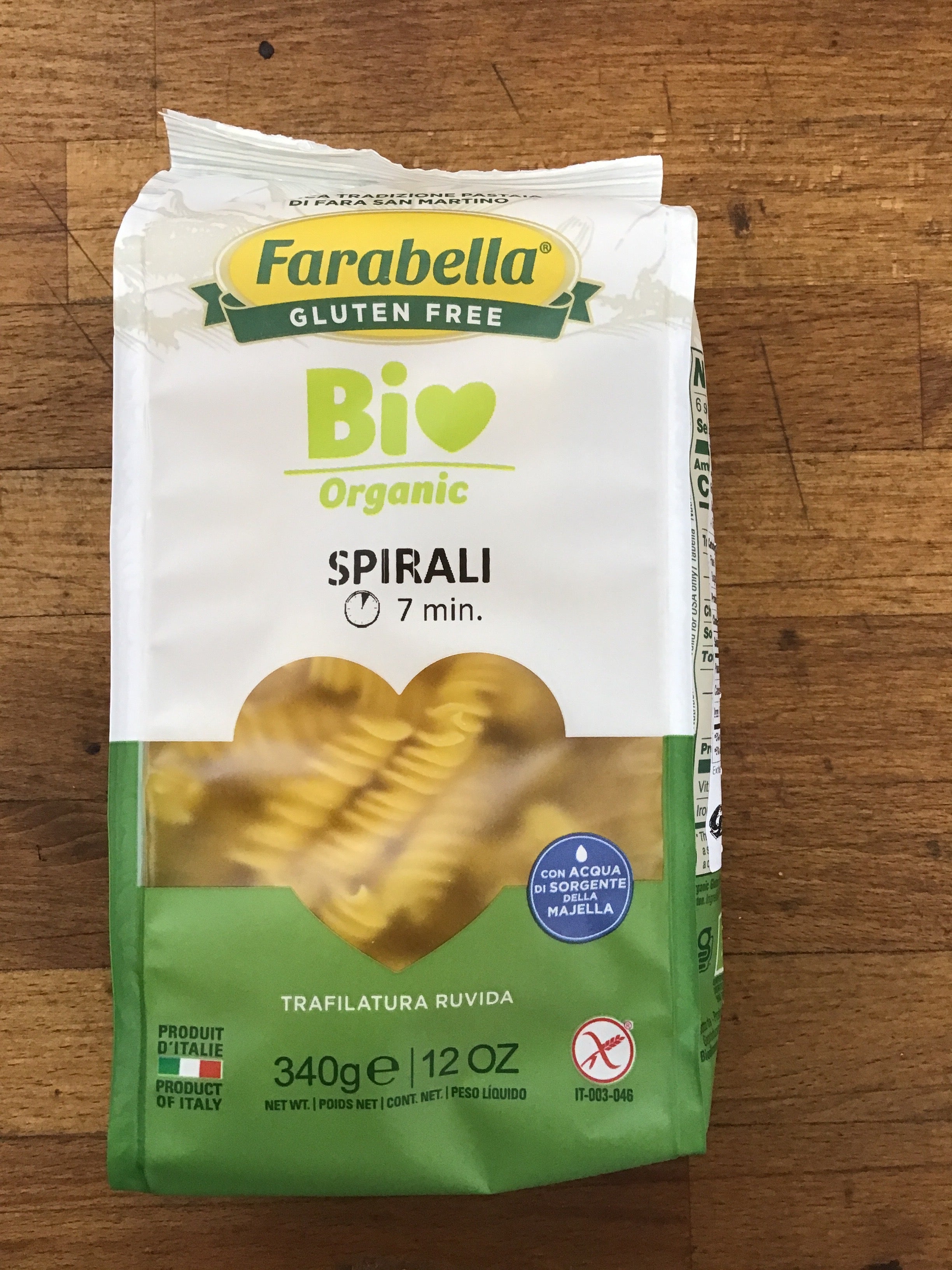 Organic Spirali By Farabella – The Bread Essentials