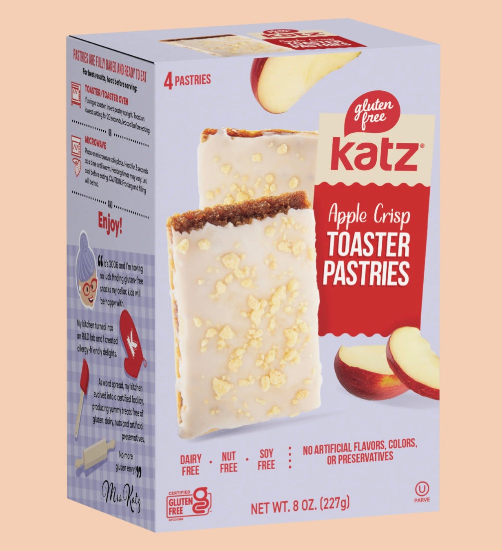 Apple Crisp Toaster Pastries (Pop Tarts) By Katz – The Bread Essentials