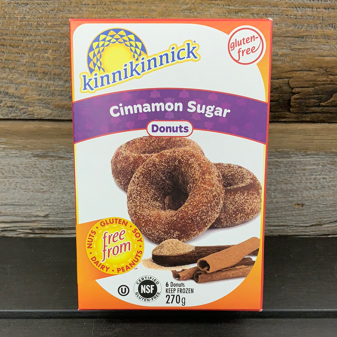 Kinnikinnick Cinnamon Sugar Donuts – The Bread Essentials